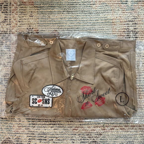 sabrina carp | Jackets & Coats | Short N Sweet Vip Tour Jacket | Poshmark